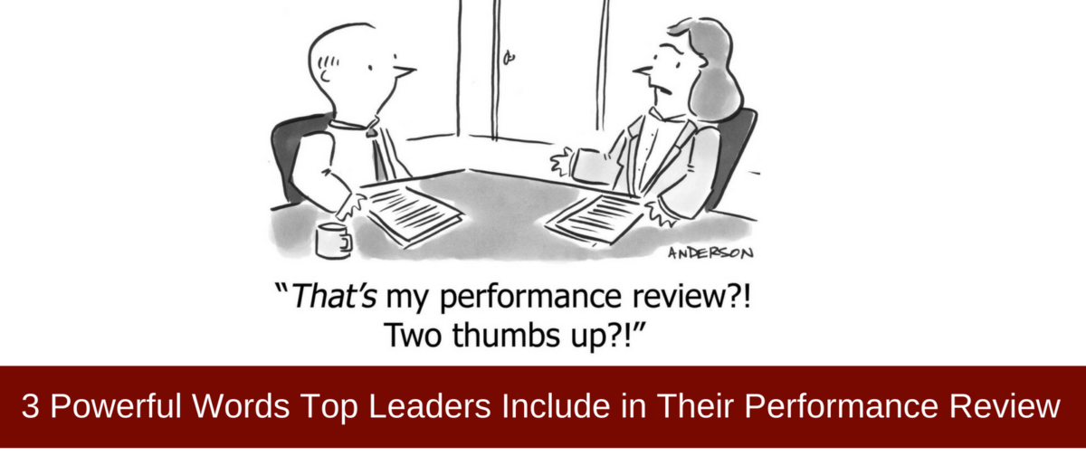 Performance Review - 3 Powerful Words Which Influence Results ...