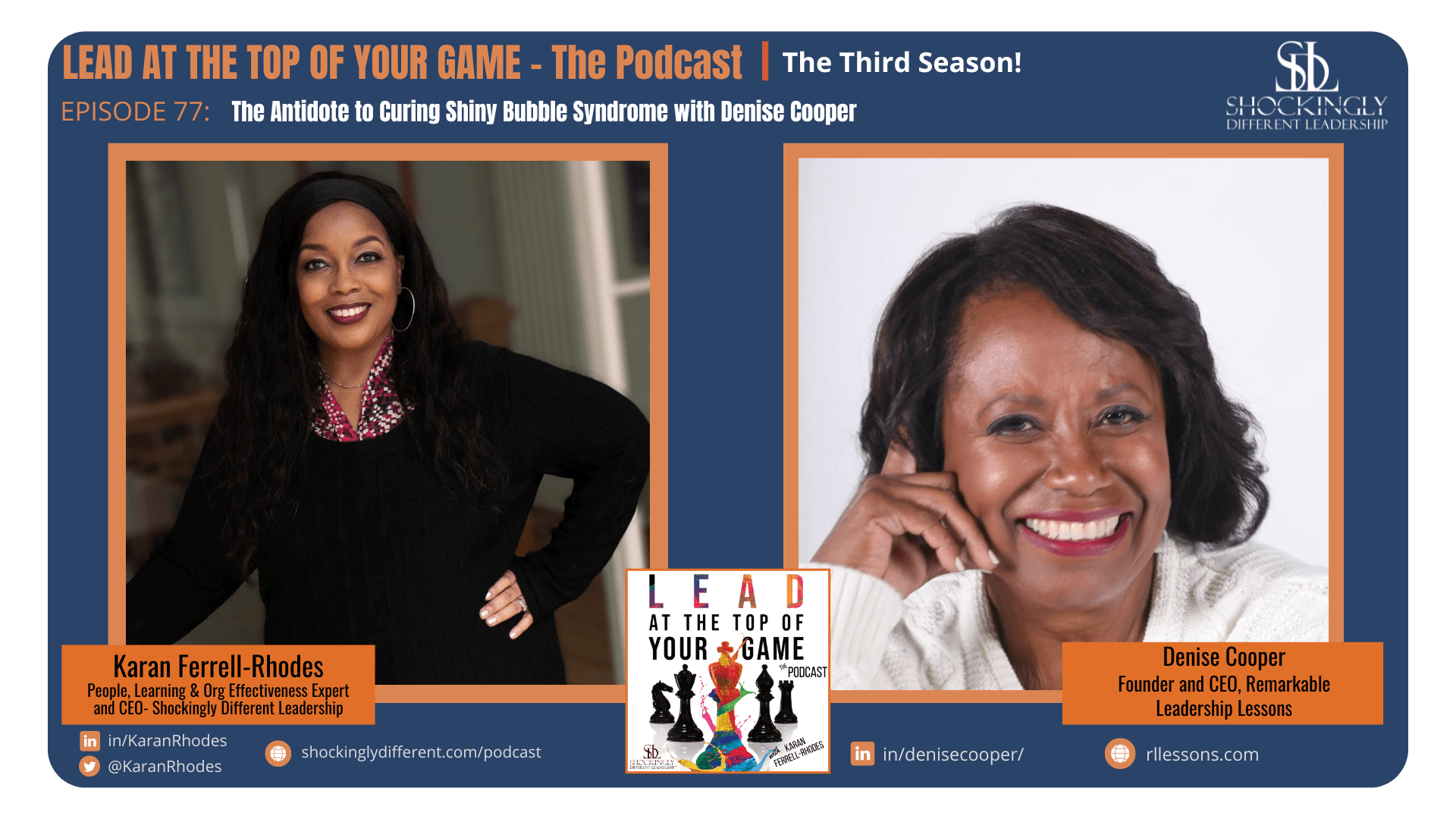 The Lead at the Top of Your Game Podcast | Karan Ferrell-Rhodes