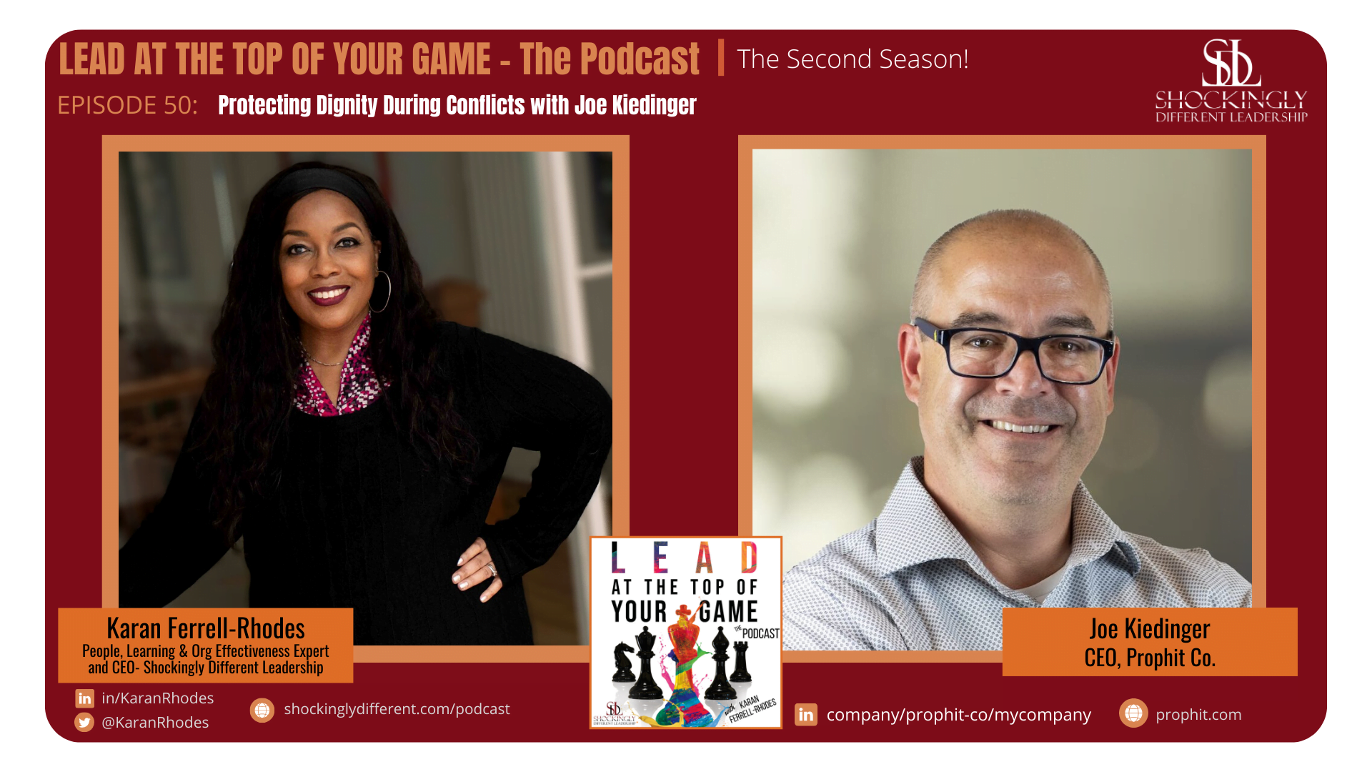 Episode 50 | Protecting Dignity During Conflicts with Joe Kiedinger | Shockingly Different ...