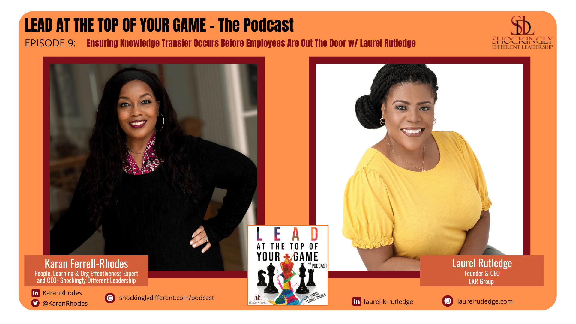 The Lead at the Top of Your Game Podcast | Karan Ferrell-Rhodes