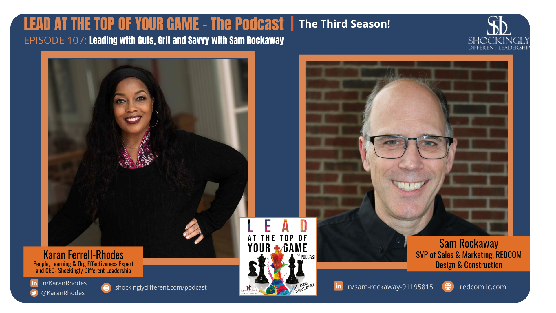 Leading with Guts, Grit and Savvy with Sam Rockaway