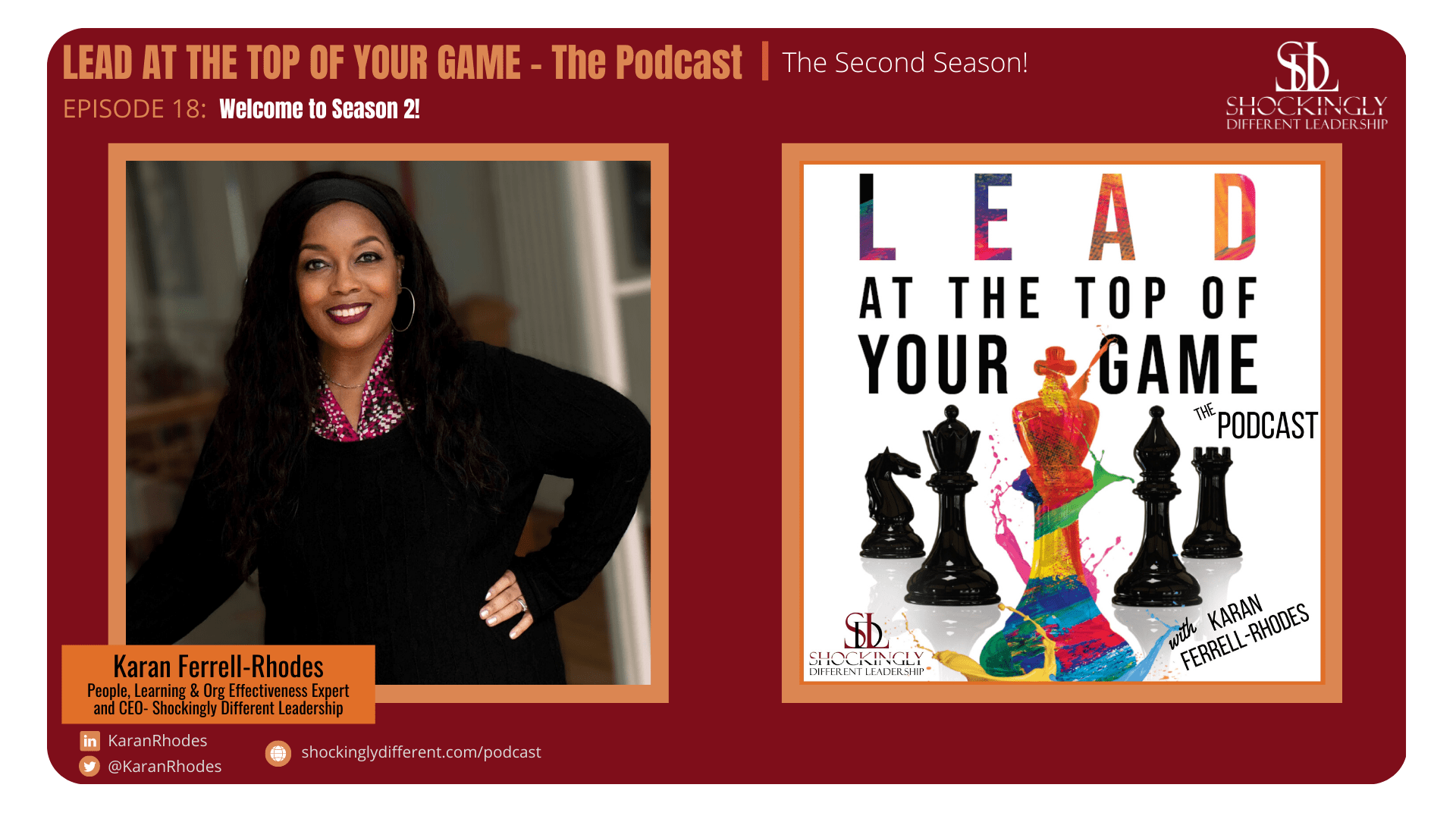 Episode 18 | Welcome to Season 2 of the Lead at the Top of Your Game ...